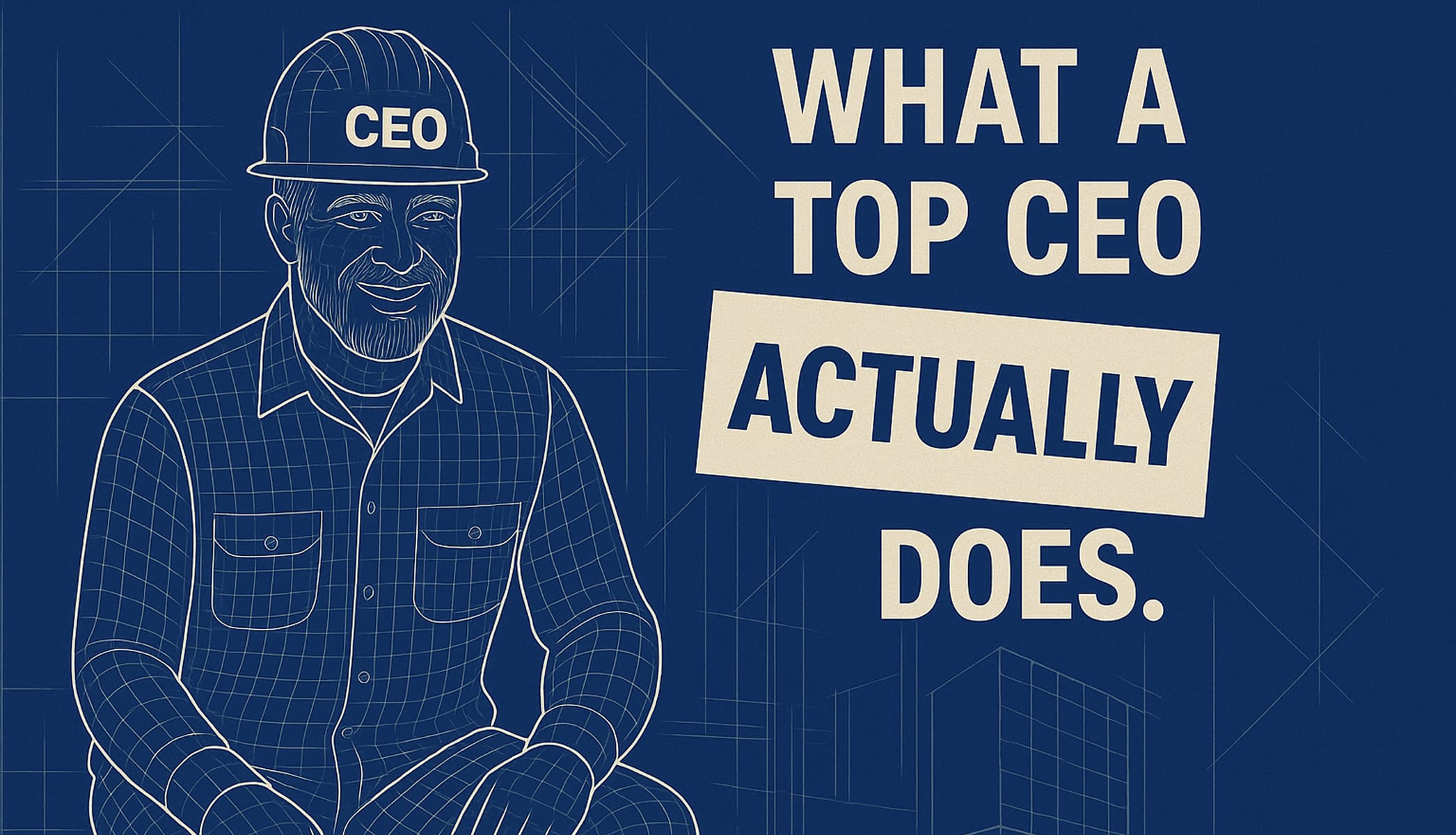 What a CEO Actually Does: 7 Essential Responsibilities – Scot Chisholm